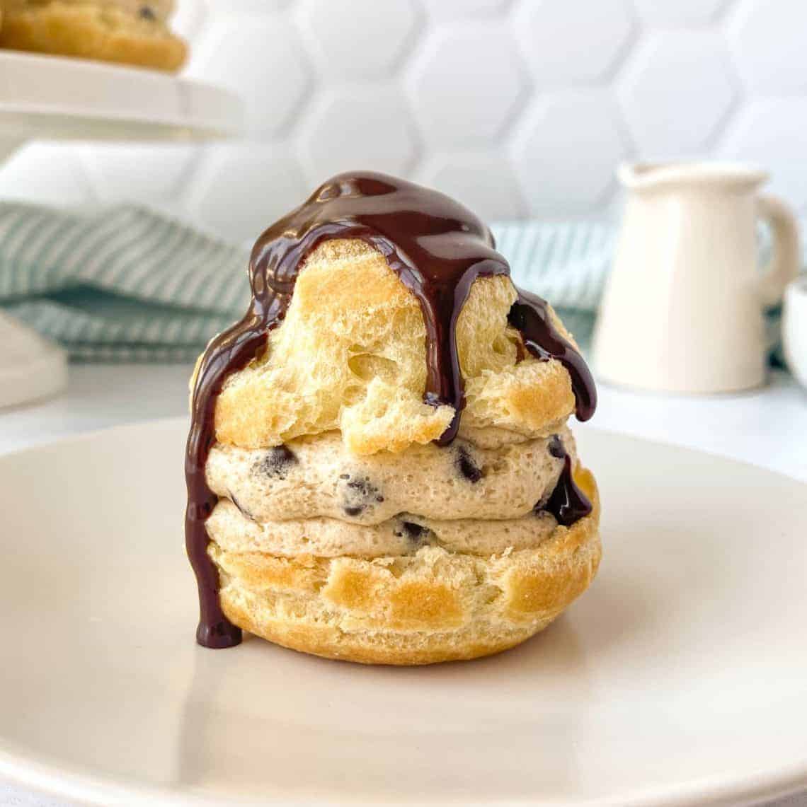 Pecan Pie Cream Puffs - Live to Sweet