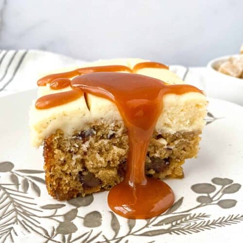 Caramel Ginger Date Cake - Live to Sweet
