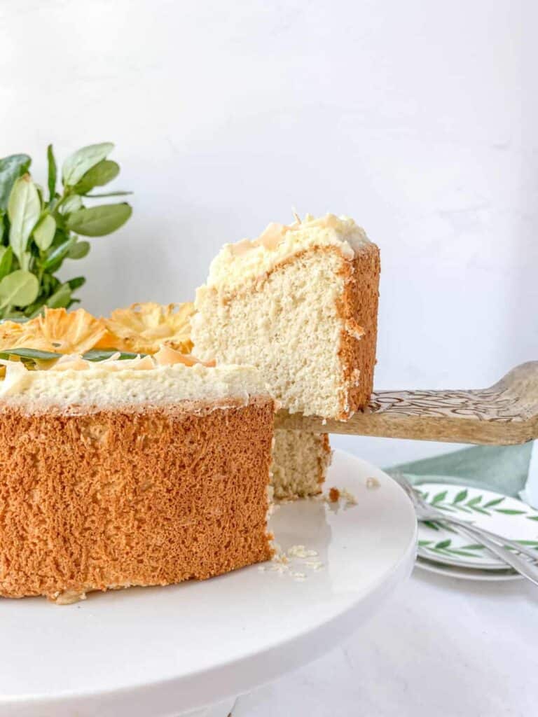 Tropical Angel Food Cake - Live to Sweet
