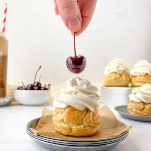 Pecan Pie Cream Puffs - Live to Sweet