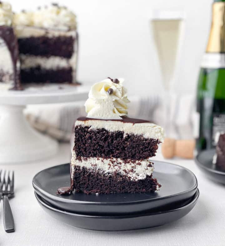 Chocolate Champagne Cake - Live to Sweet