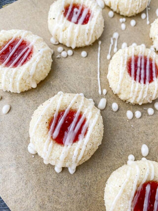 Strawberry Jam Cookies - Live to Sweet