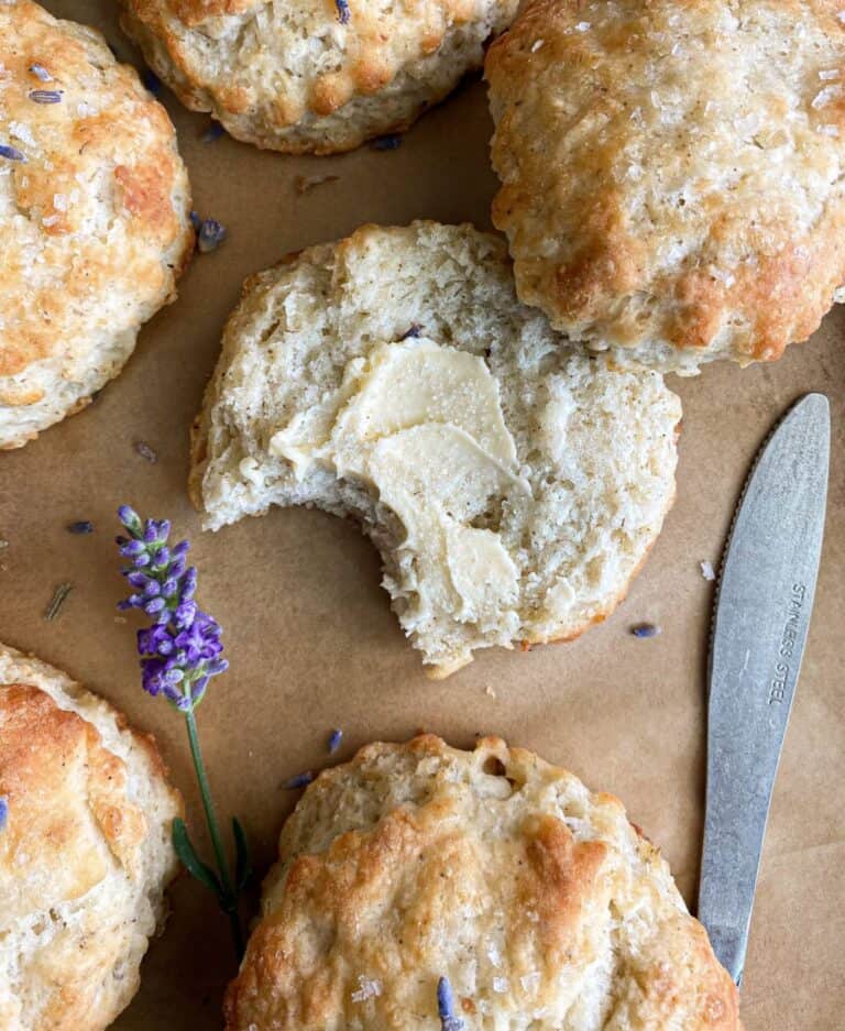 Lavender Biscuits - Live to Sweet