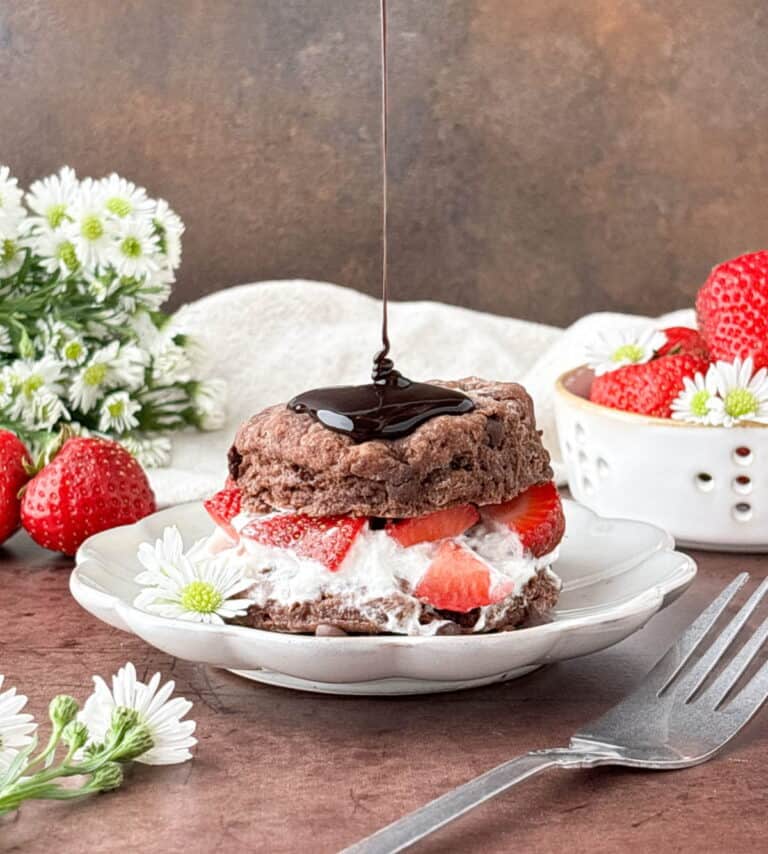 Chocolate Strawberry Shortcake - Live to Sweet
